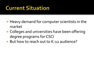 Computer science education | PPTX