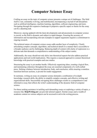 Computer Science Essay.pdf