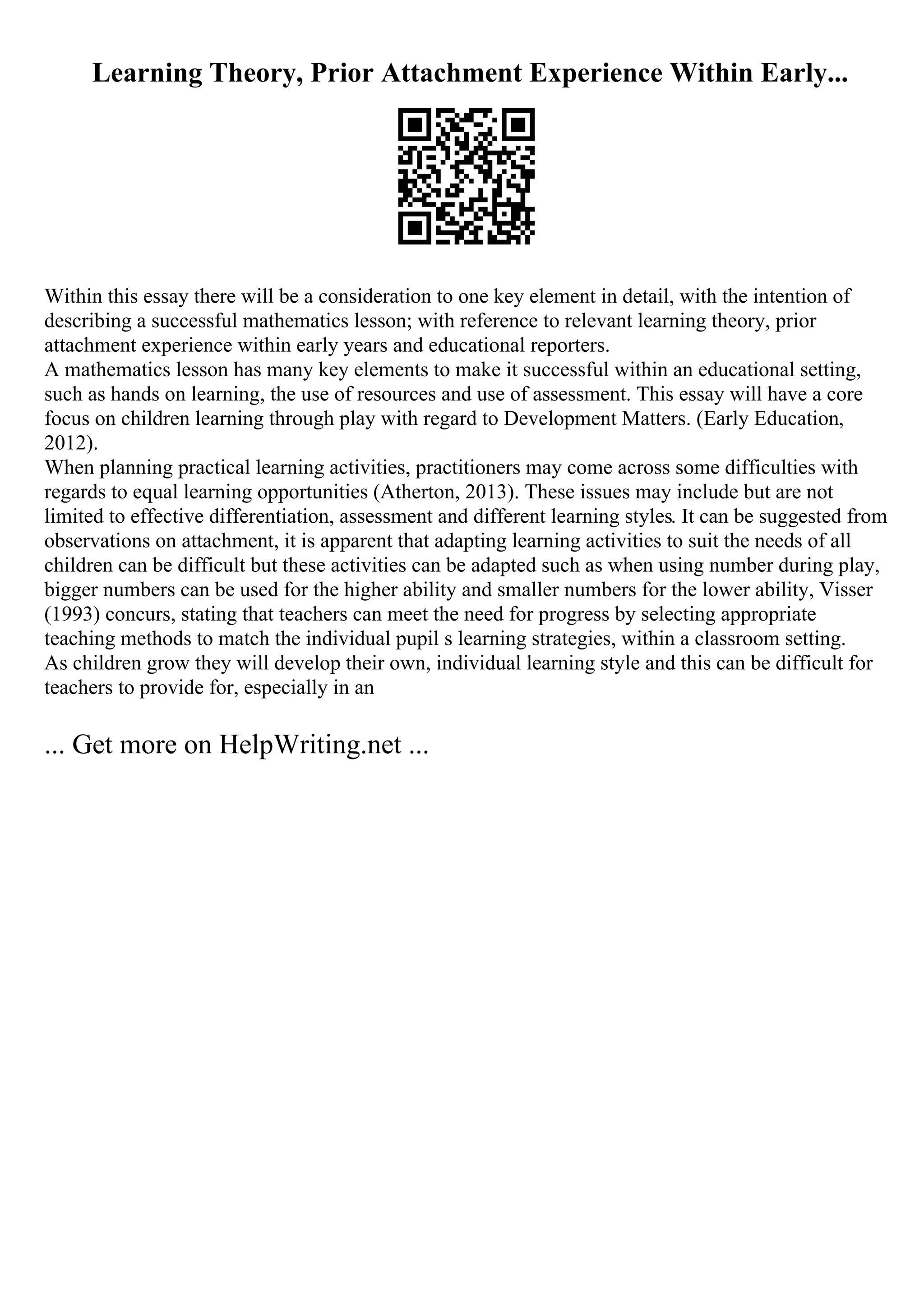 Computer Science Extended Essay Guidelines | PDF