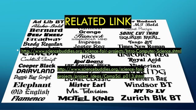 Computer science fair project ideas