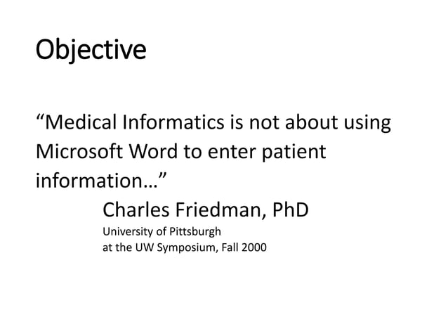 Computer science for health | PPT | Healthcare Industry | Industries