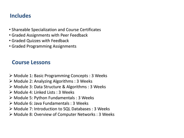 Computer science fundamental | PPTX | Programming Languages | Computing