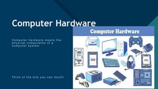 Computerscience Grade3 Hardwareandsoftware Pptx