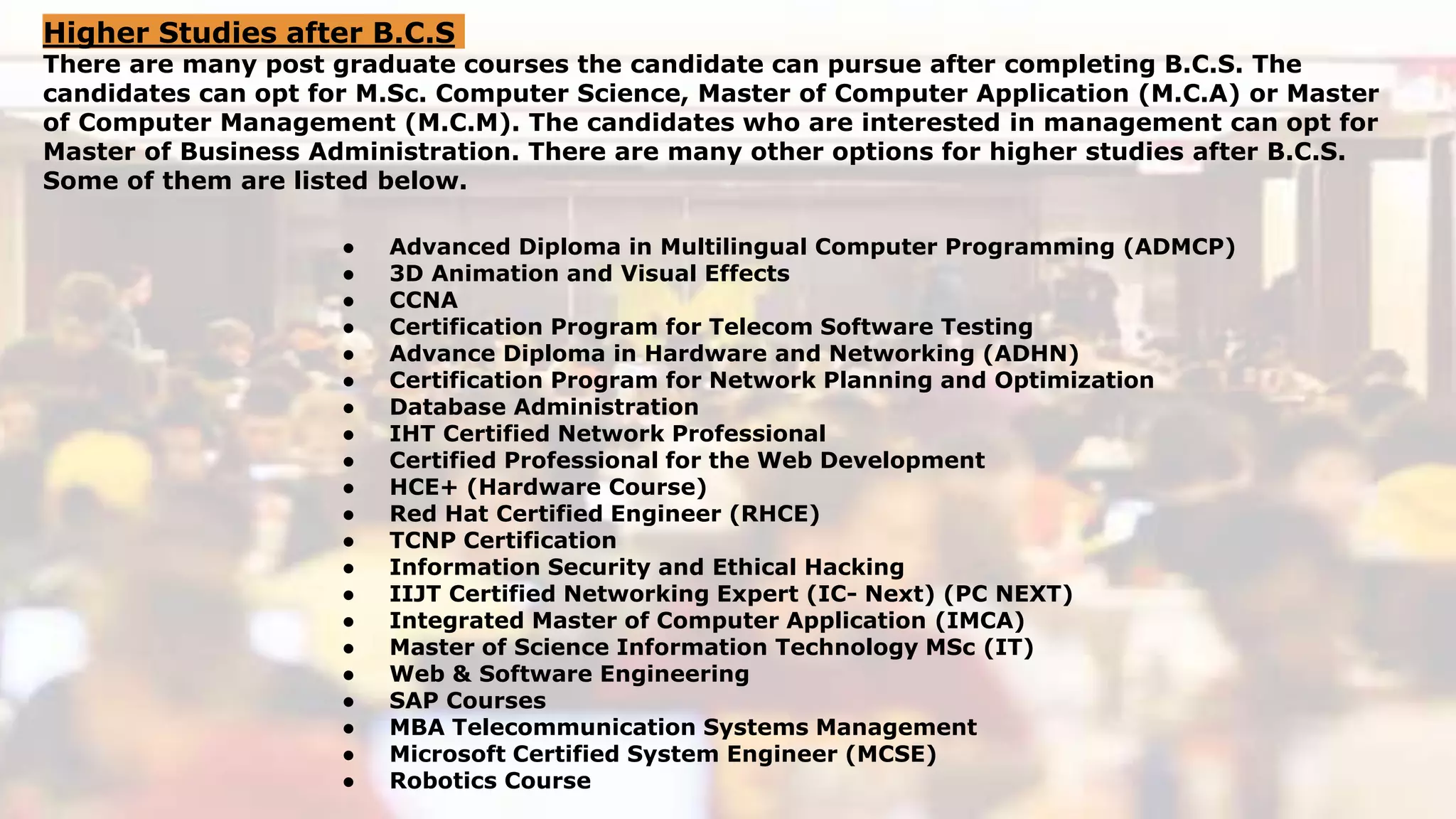 Computer science & IT Engineering. | PPTX