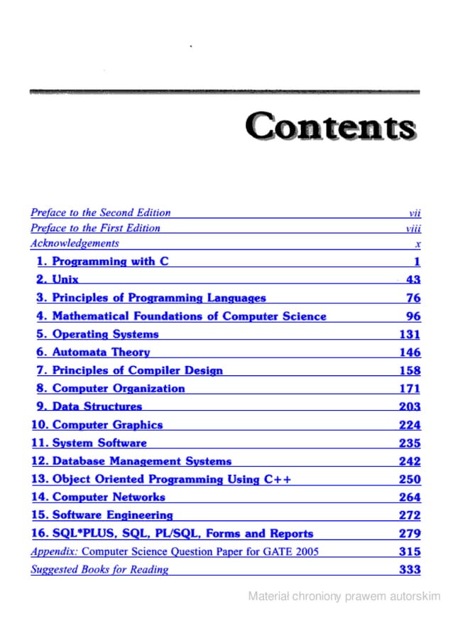 Computer science objective questions | PDF