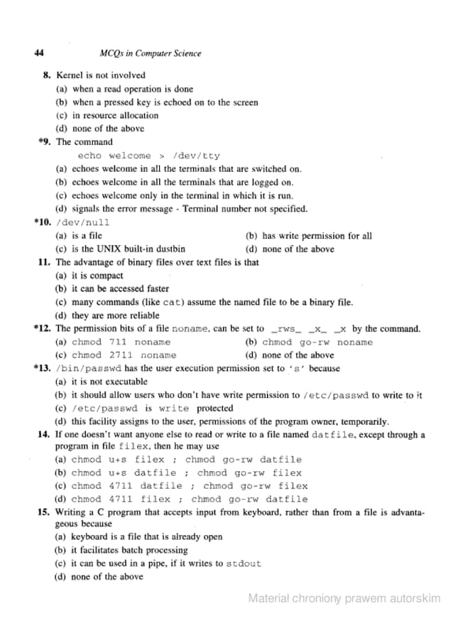 Computer science objective questions | PDF