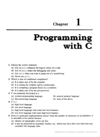 Computer science objective questions | PDF