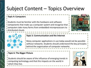 GCSE Computer Science Outline | PPT