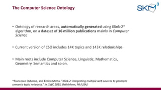 The Computer Science Ontology: A Large-Scale Taxonomy of Research Areas ...
