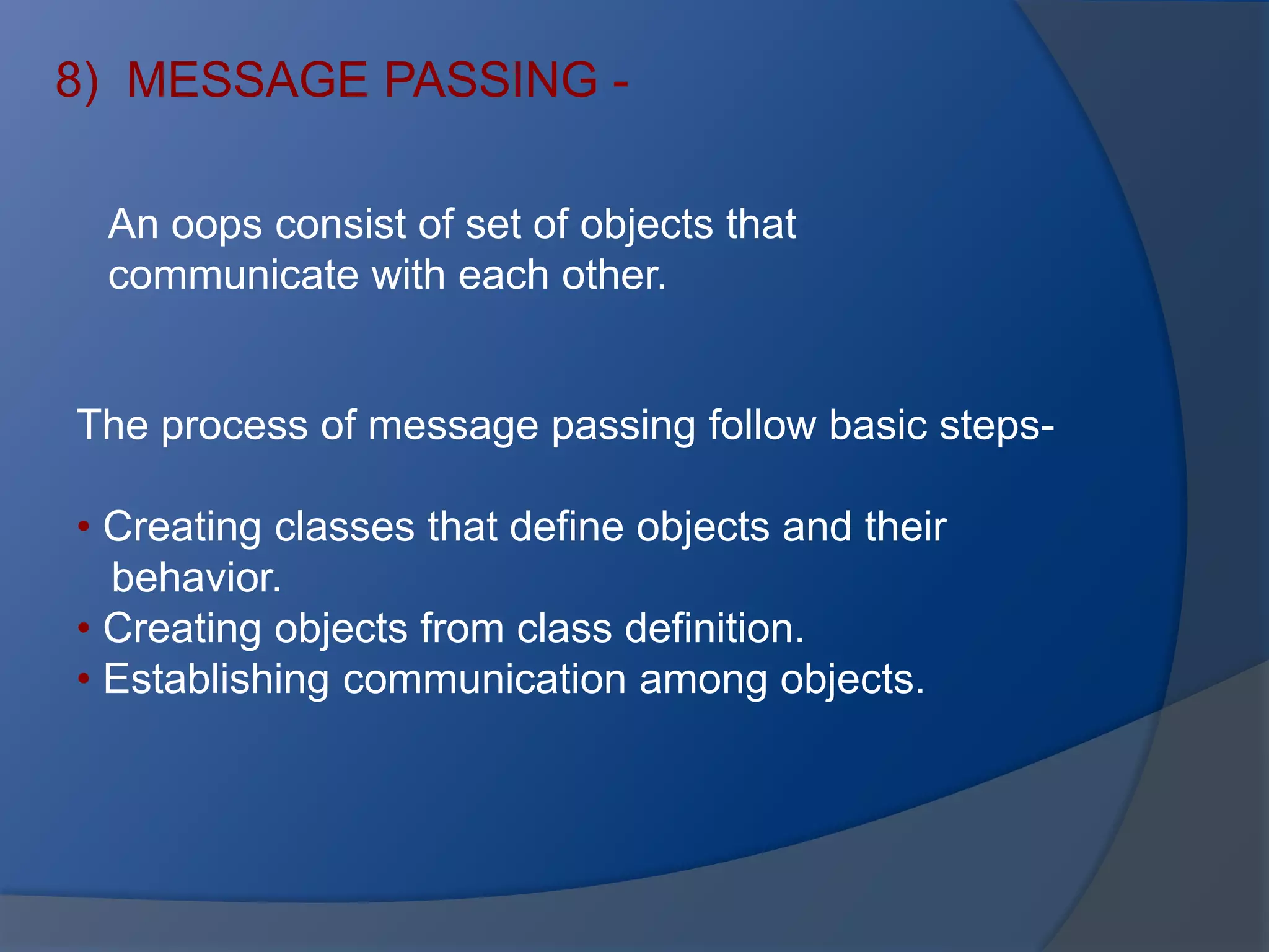 Object Oriented Programming Ppt