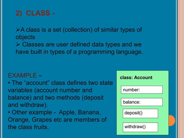 Object Oriented Programming | PPT