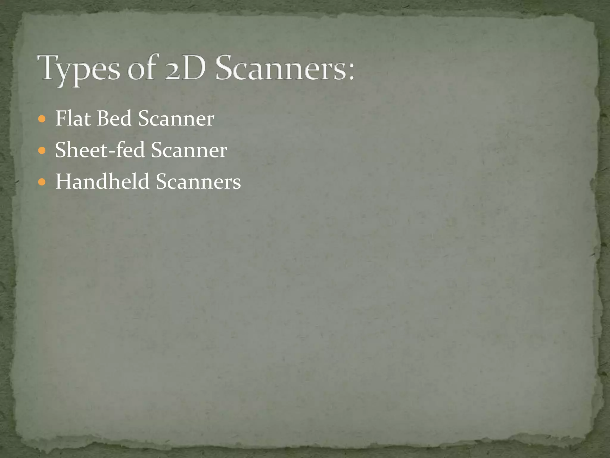 Scanners & Barcode Readers | PPTX