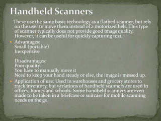 Scanners & Barcode Readers | PPTX