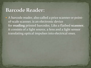 Scanners & Barcode Readers | PPTX