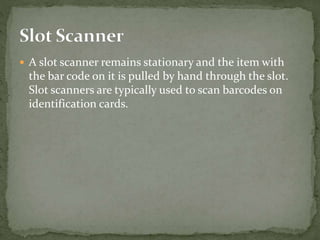 Scanners & Barcode Readers | PPTX