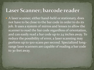 Scanners & Barcode Readers | PPTX