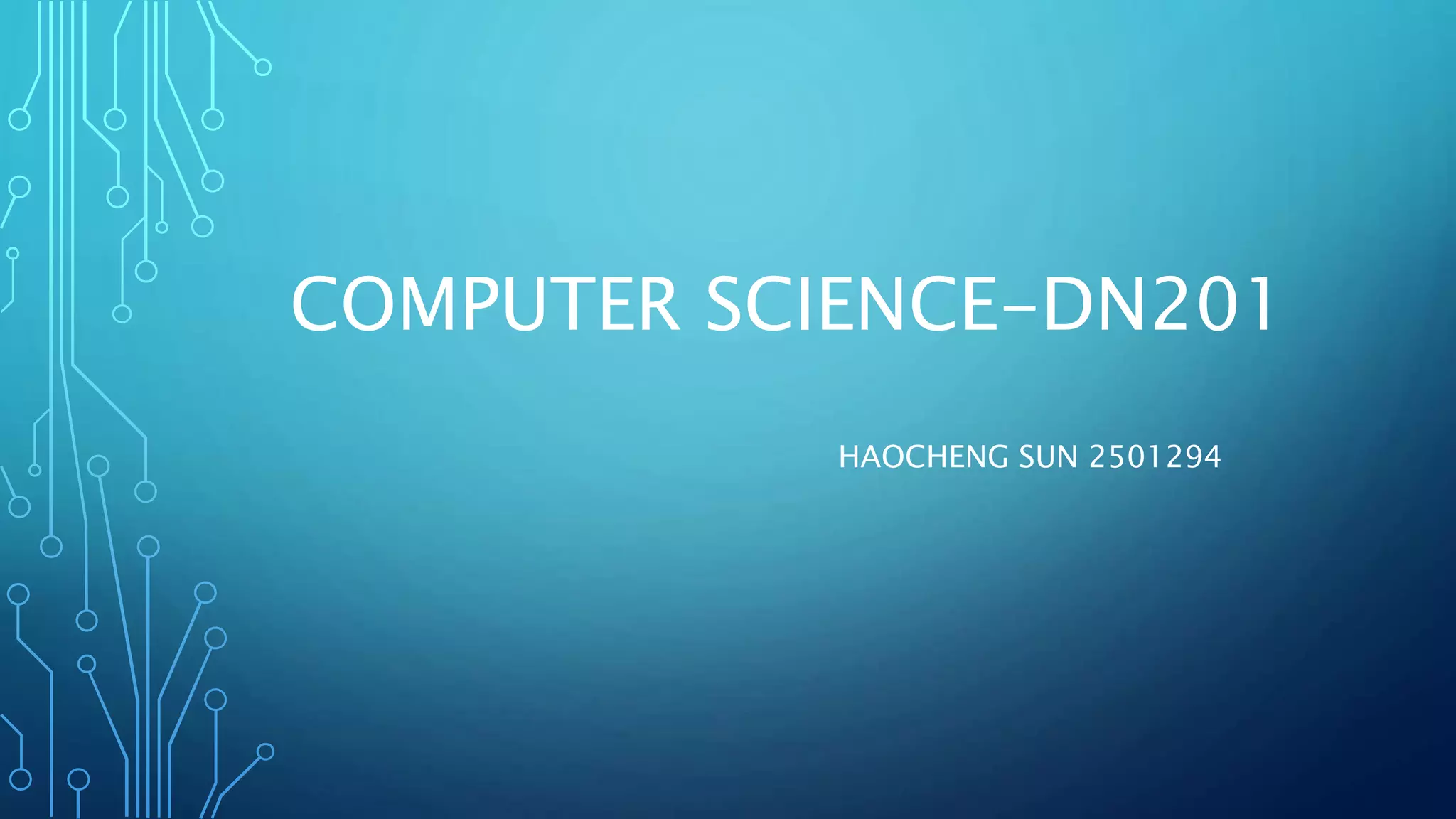 Computer science presentation | PPTX | Computing | Technology & Computing