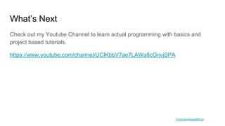 Computer science principals in terms of Programming | PPTX ...