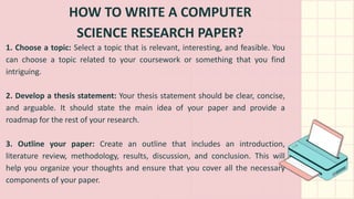 Computer Science Research Papers in Oxford.pptx | Desktop Publishing ...