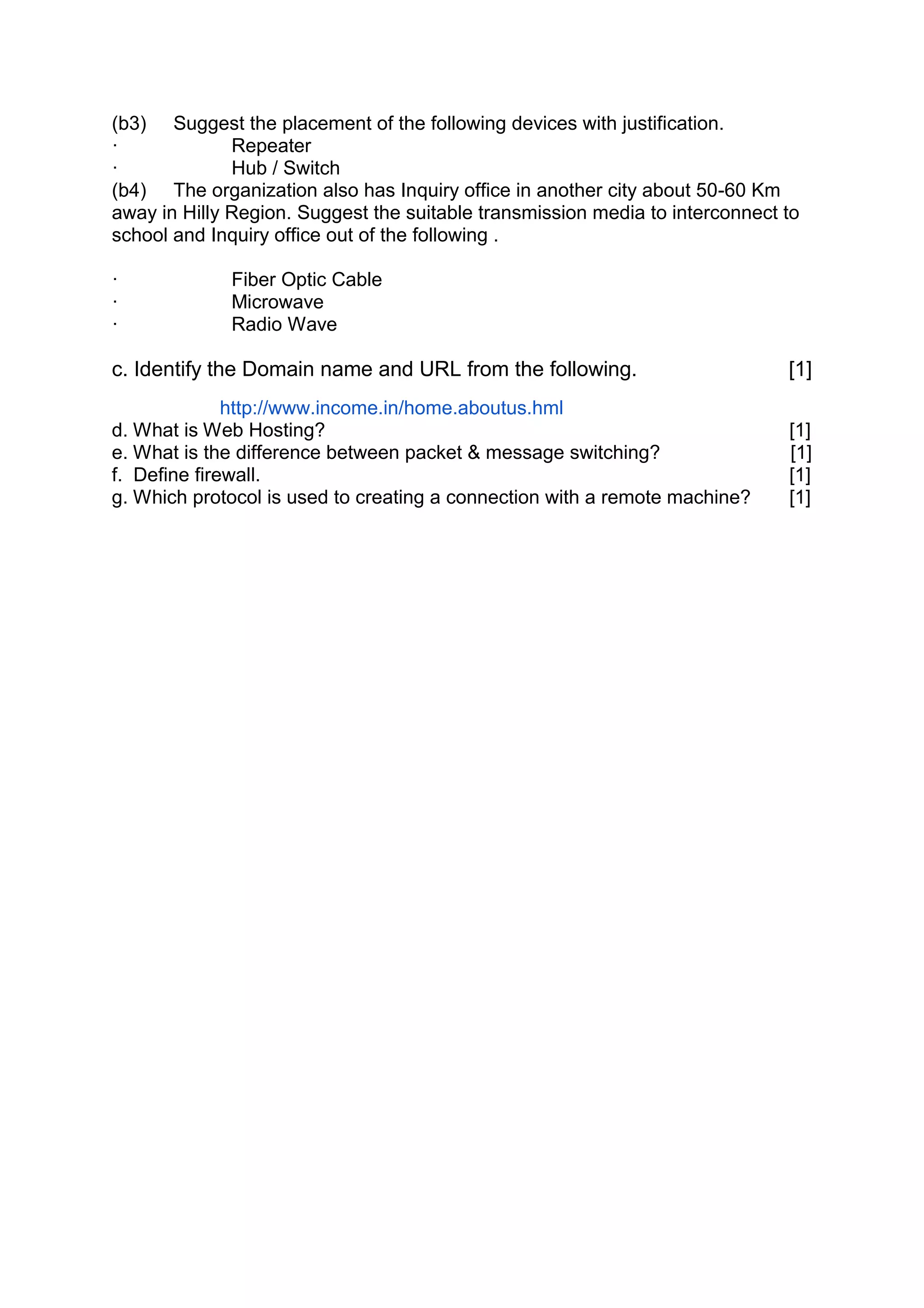 Computer Science Sample Paper 2015 | PDF | Programming Languages | Computing