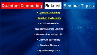 20 Latest Computer Science Seminar Topics on Emerging Technologies | PDF