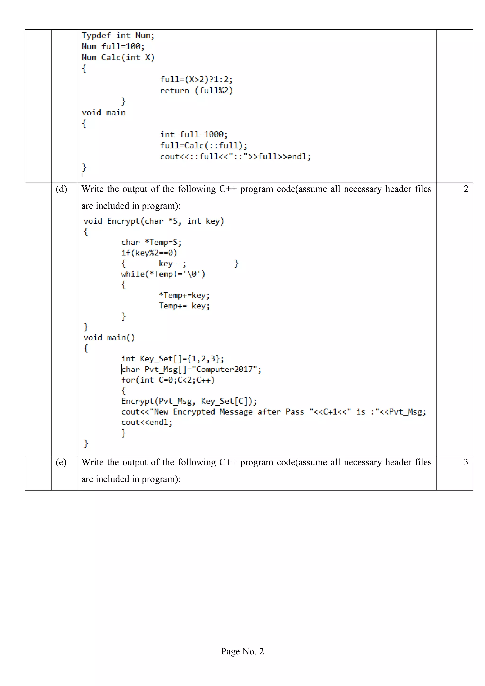 Computer science sqp | PDF