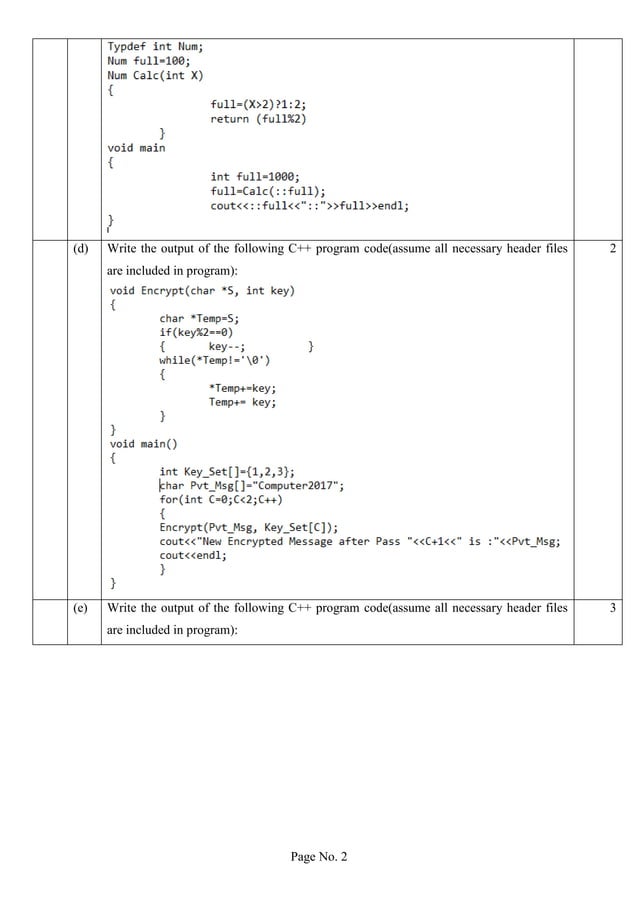 Computer science sqp | PDF