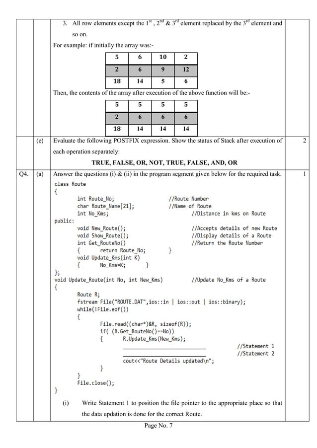 Computer science sqp | PDF