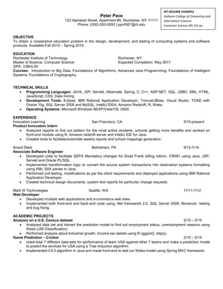 Computer Science Student Resume for .pdf