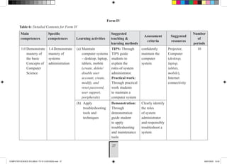 COMPUTER SCIENCE SYLABUS I TO IV FOR NEW SYLABUS | PDF