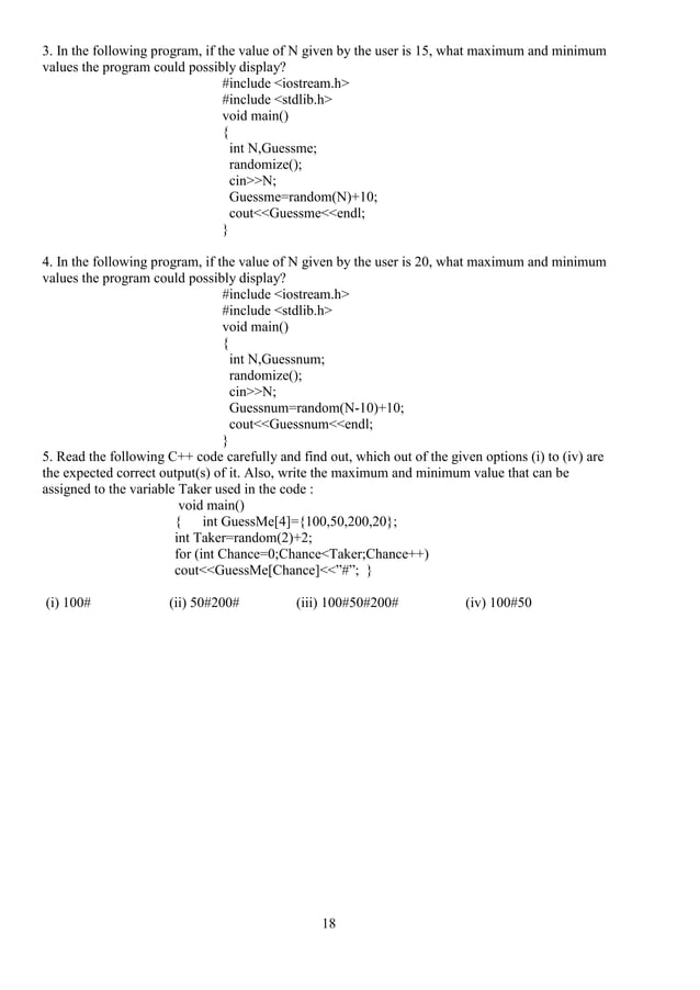 Computer Science Xii 2016 Pdf