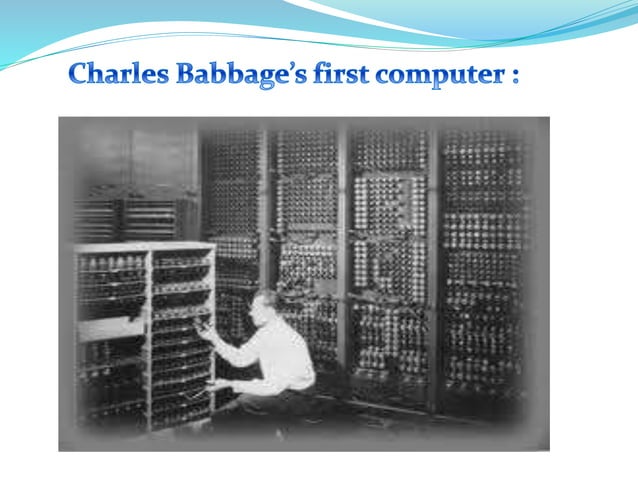 Charles Babbage - Computer Scientist | PPTX