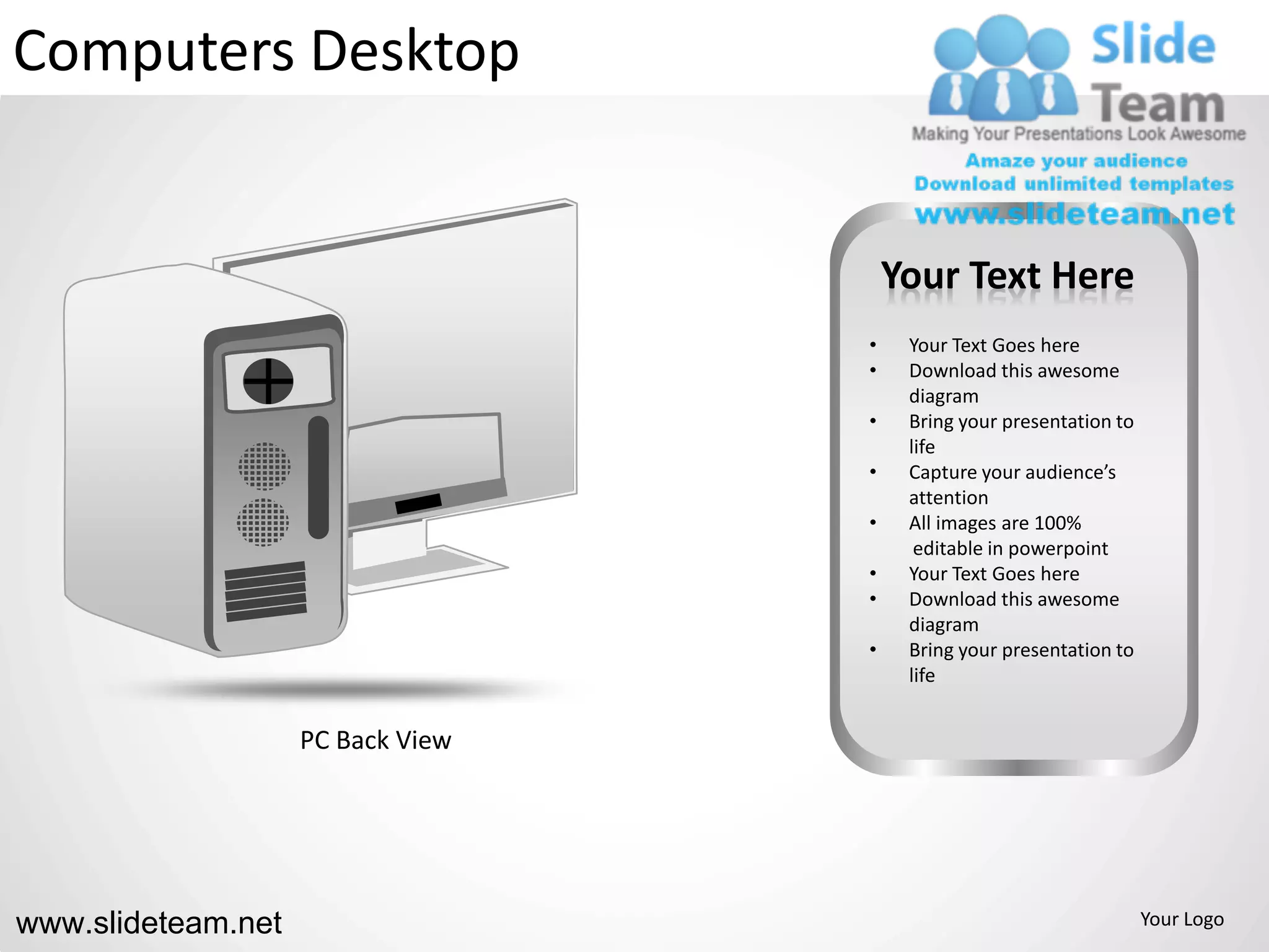 Computers desktop powerpoint ppt slides. | PPT