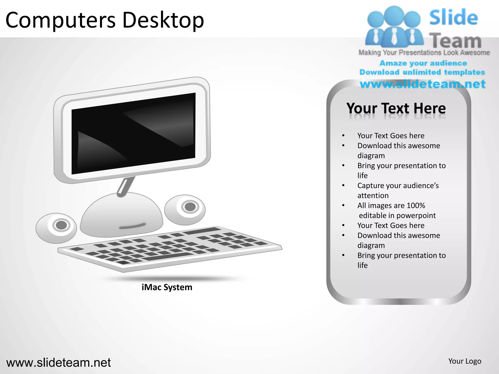 Computers desktop powerpoint presentation slides. | PDF | Desktop Publishing | Computer Software ...