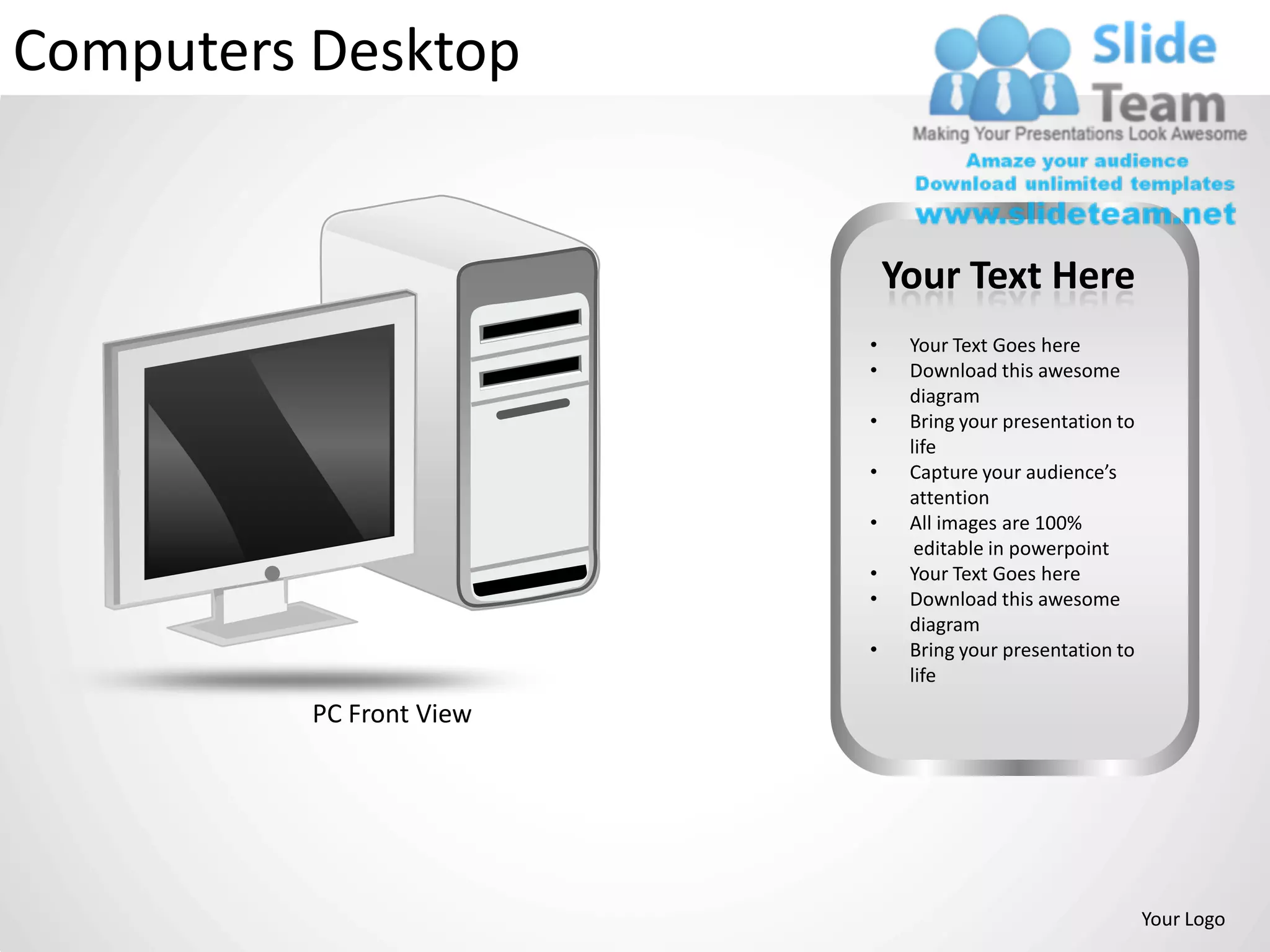 Computers desktop powerpoint presentation slides ppt templates | PDF ...