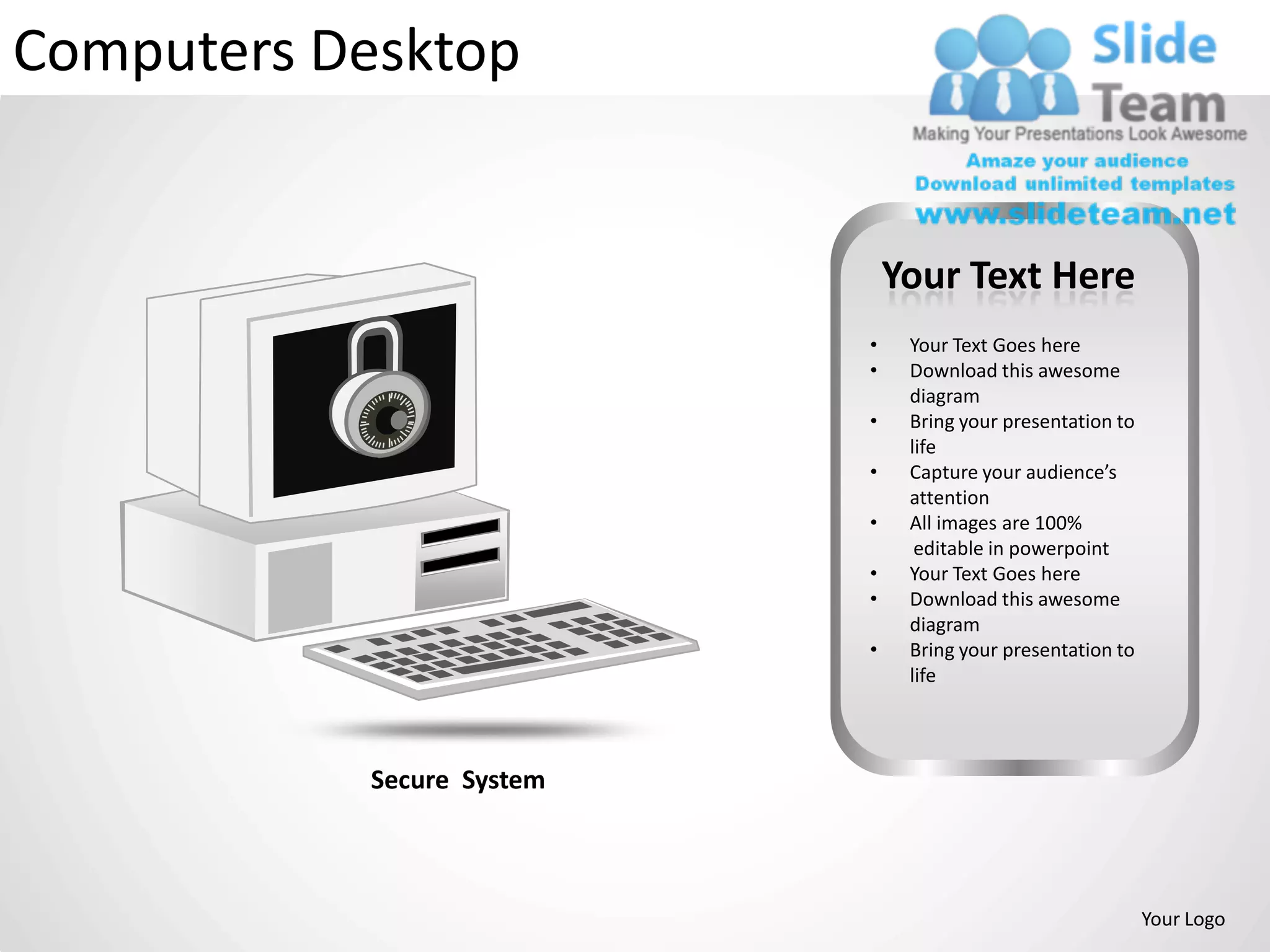 Computers desktop powerpoint presentation slides ppt templates | PDF ...