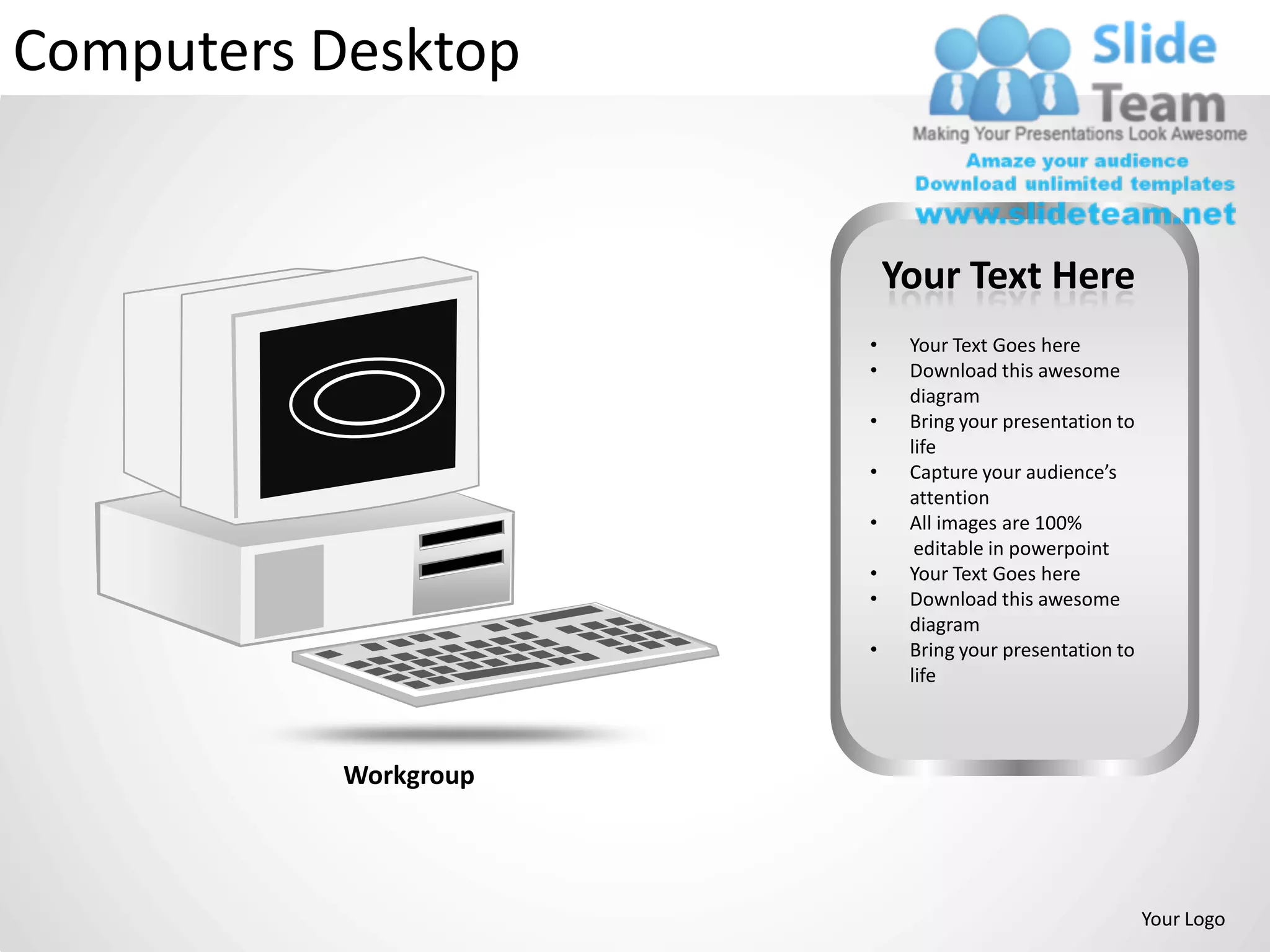 Computers desktop powerpoint presentation slides ppt templates | PDF ...