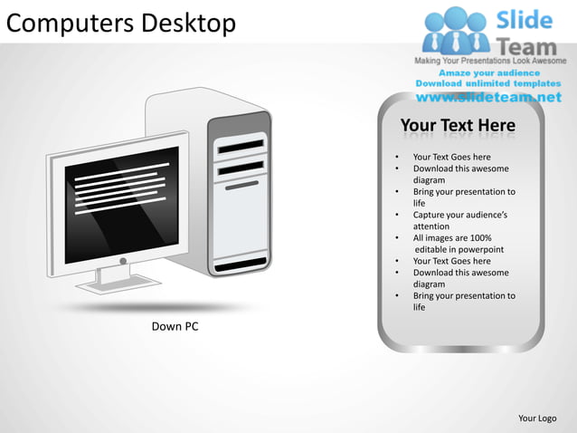 Computers desktop powerpoint presentation slides ppt templates | PDF ...