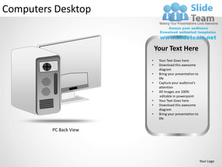Computers desktop powerpoint presentation slides ppt templates | PDF ...