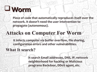 Computer security | PPT | Computing | Technology & Computing