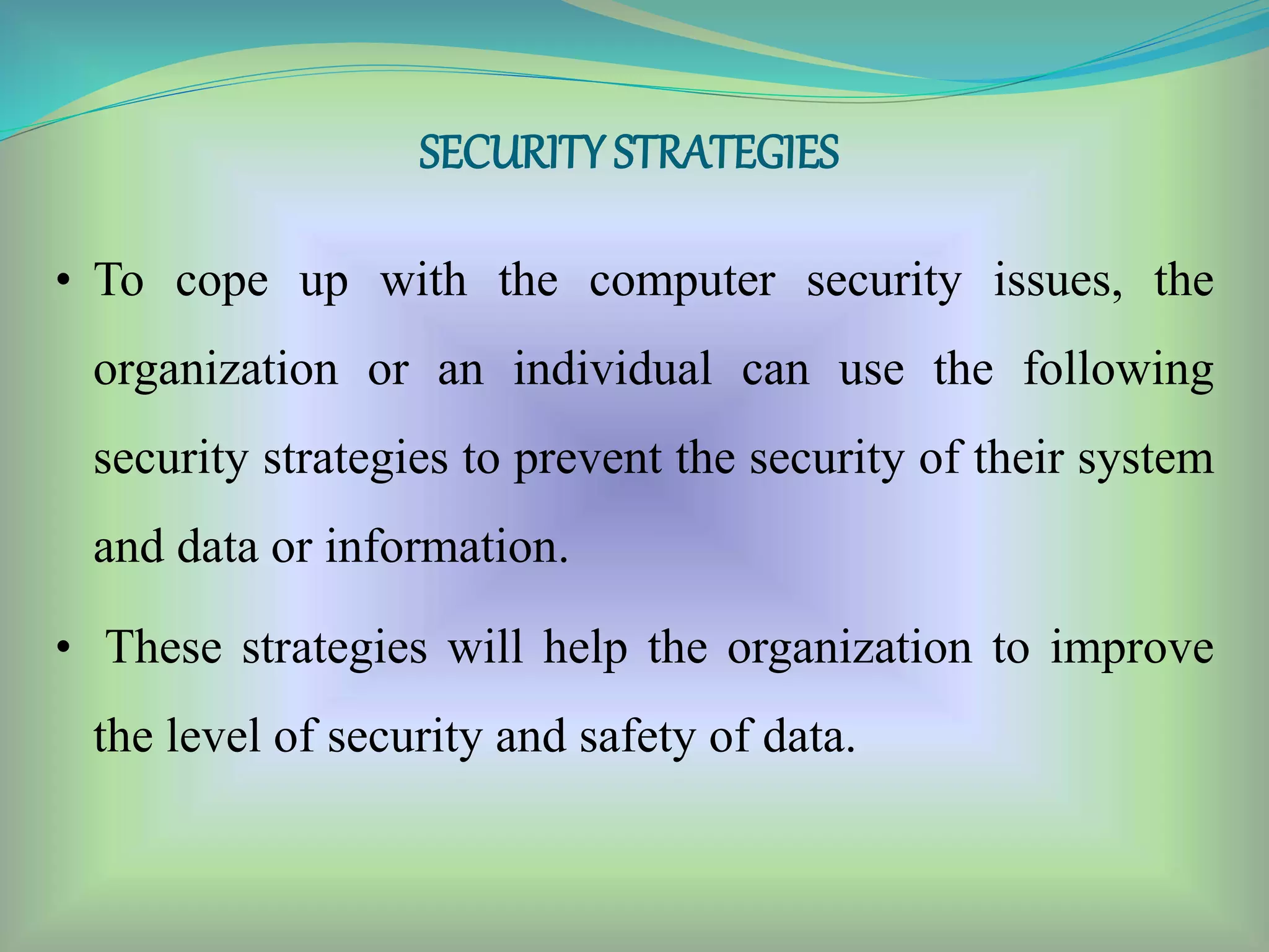 Computer security | PPTX