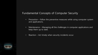 Computer Security | PPTX | Operating Systems | Computer Software and ...