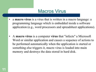 Computer security: hackers and Viruses | PPT