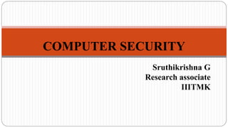 Computer security | PPT
