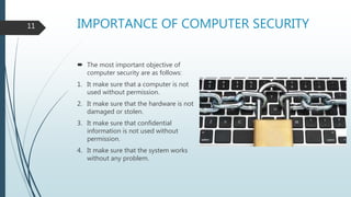 Computer security | PPTX