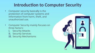 COMPUTER SECURITY.pptx dsjhvsfjhsjhvhjbv | PPT