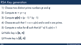 Computer Security Lecture 7: RSA | PDF