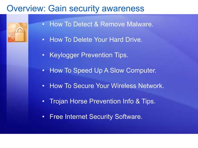 Computer Security 101 | PPT