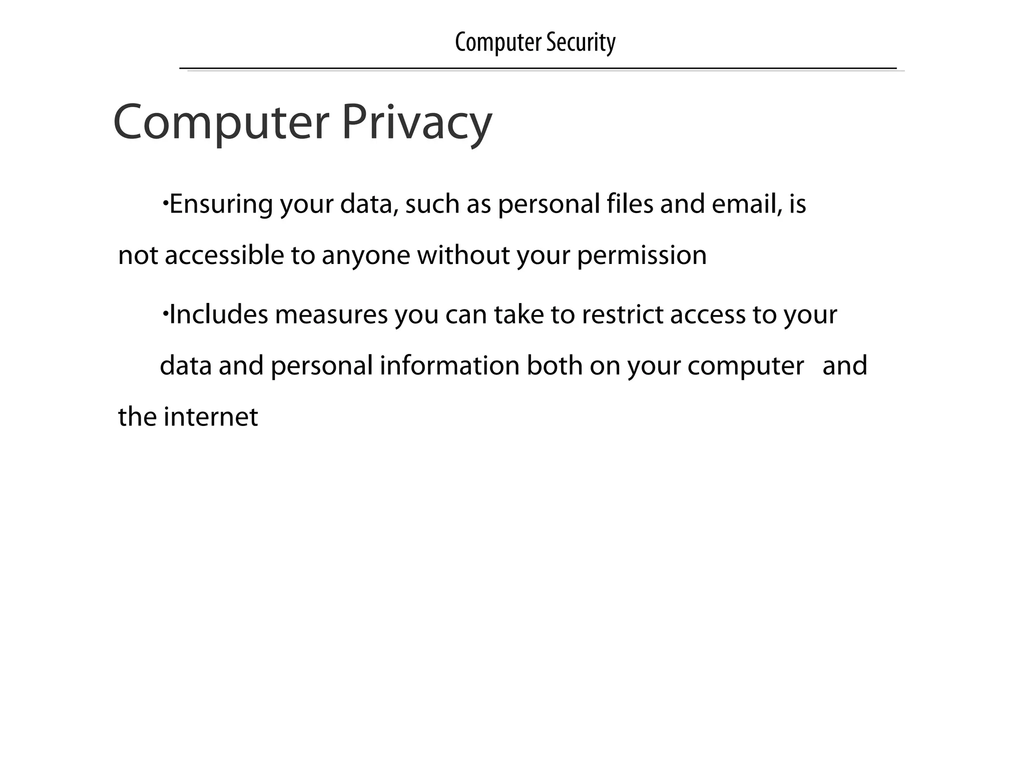Computer security | PPT