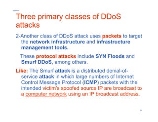 Computer Security Cyber Security DOS_DDOS Attacks By: Professor Lili Saghafi | PPT
